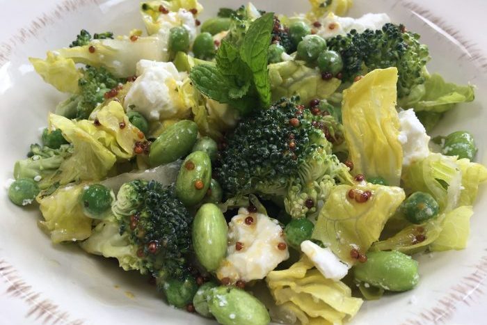 Broccoli and Pea Salad - PhunkyFoods