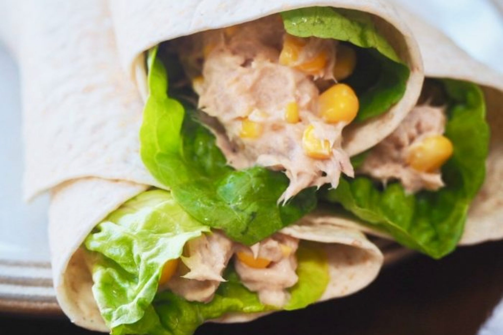 Tuna & Sweetcorn Mayo Wraps - PhunkyFoods