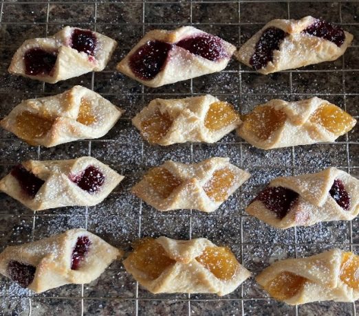 Polish Kolaczki Cookies - PhunkyFoods